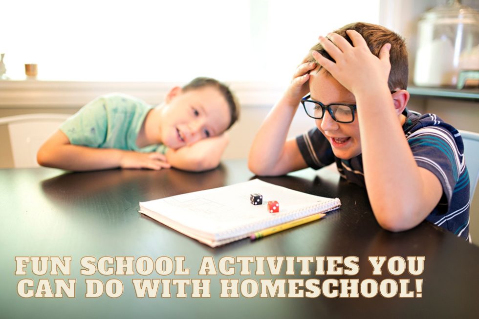 Fun School Activities You Can Do With Homeschool - Home School Facts