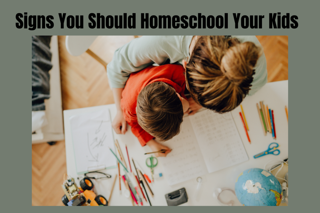 Signs You Should Homeschool Your Kids - Home School Facts