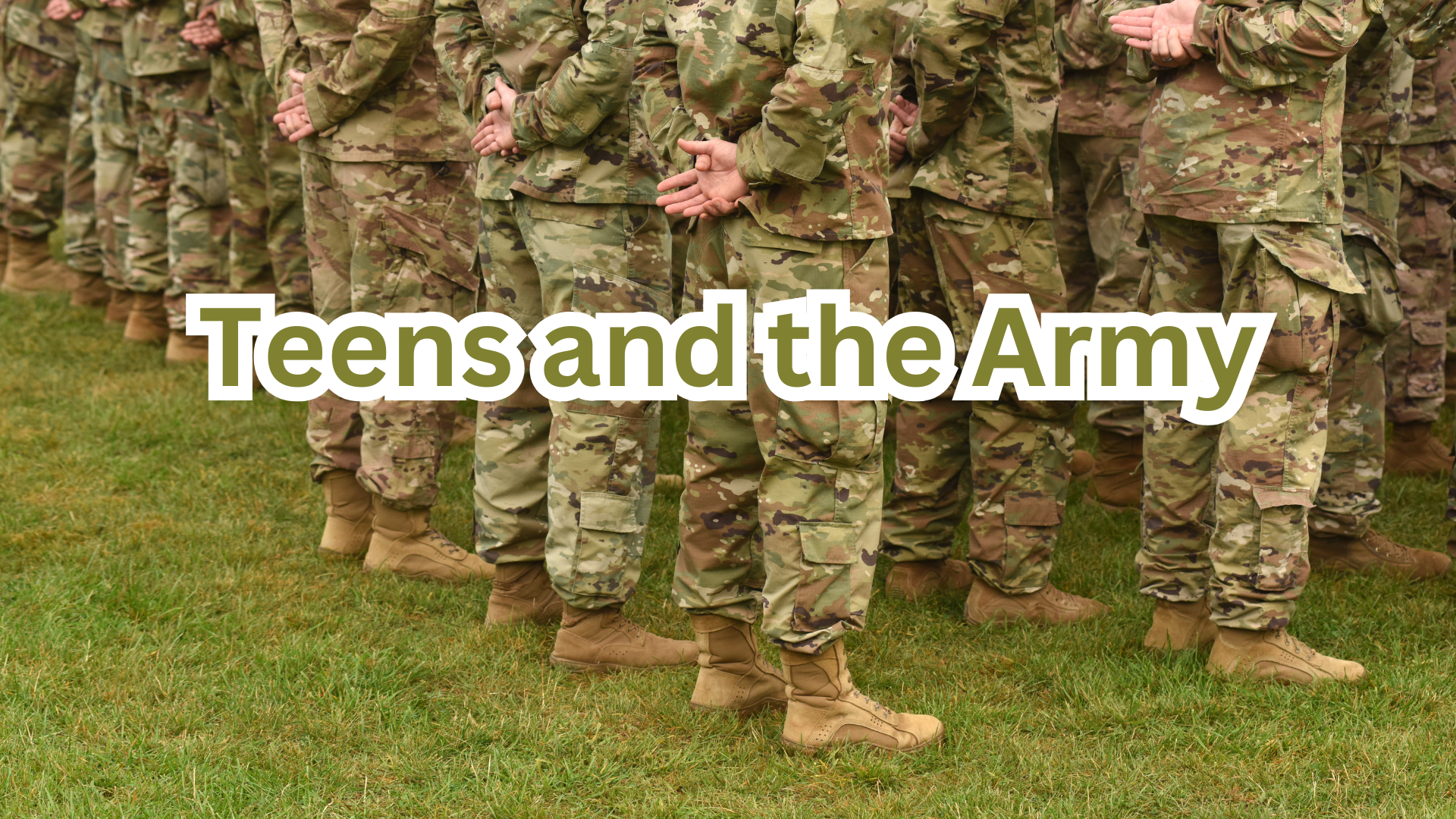Teens and the Army - Home School Facts